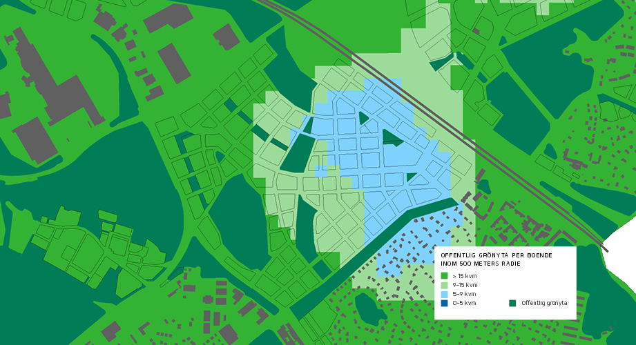 Friytetillgång i Veddesta – Spacescape