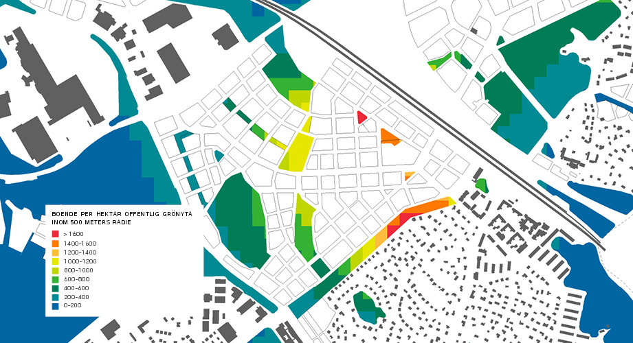 Friytetillgång i Veddesta – Spacescape