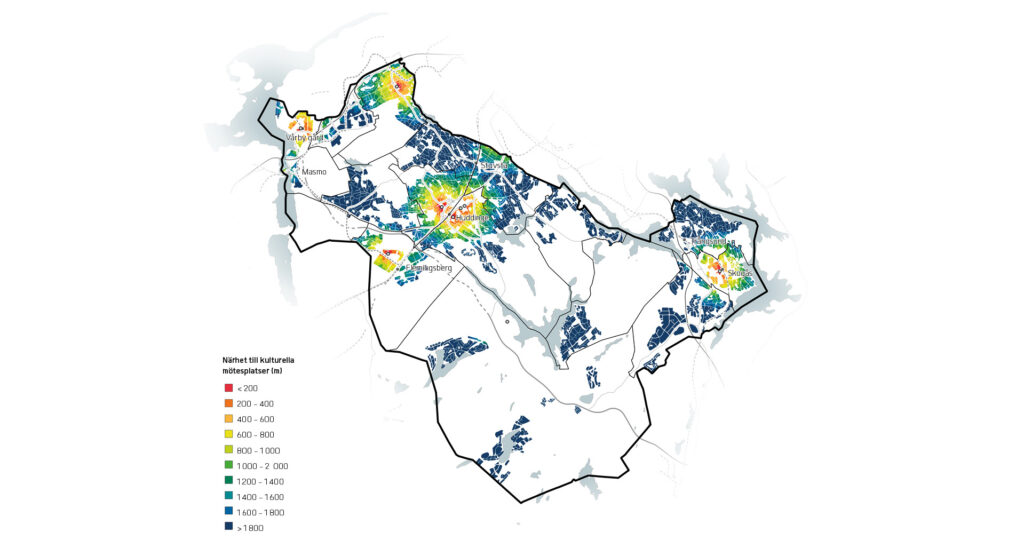 Ett sammanhängande Huddinge – Spacescape